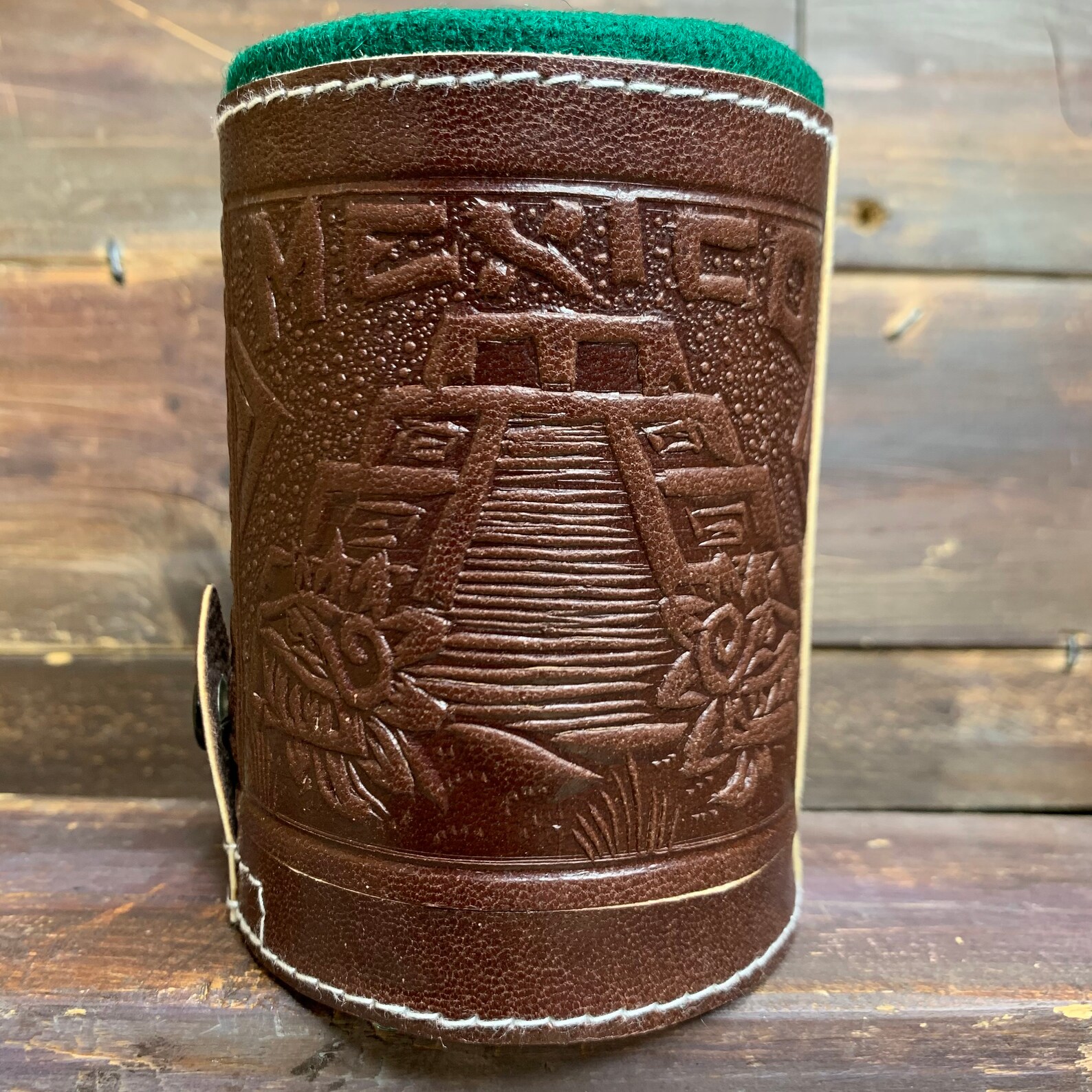 Traditional Mexican POKER DICE CUP Game Leather Engraved Aztec Etsy Traditional Mexican POKER DICE CUP Game Leather Engraved Aztec Etsy
