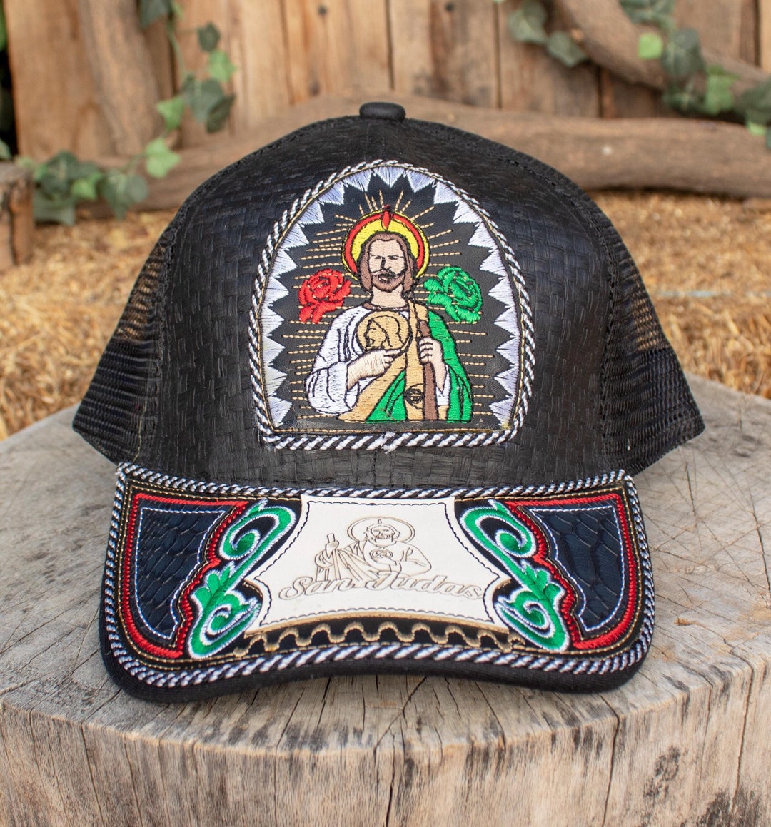 SAN JUDAS St Jude Embroidered SNAPBACK Adjustable Hat Trucker Cap - Etsy