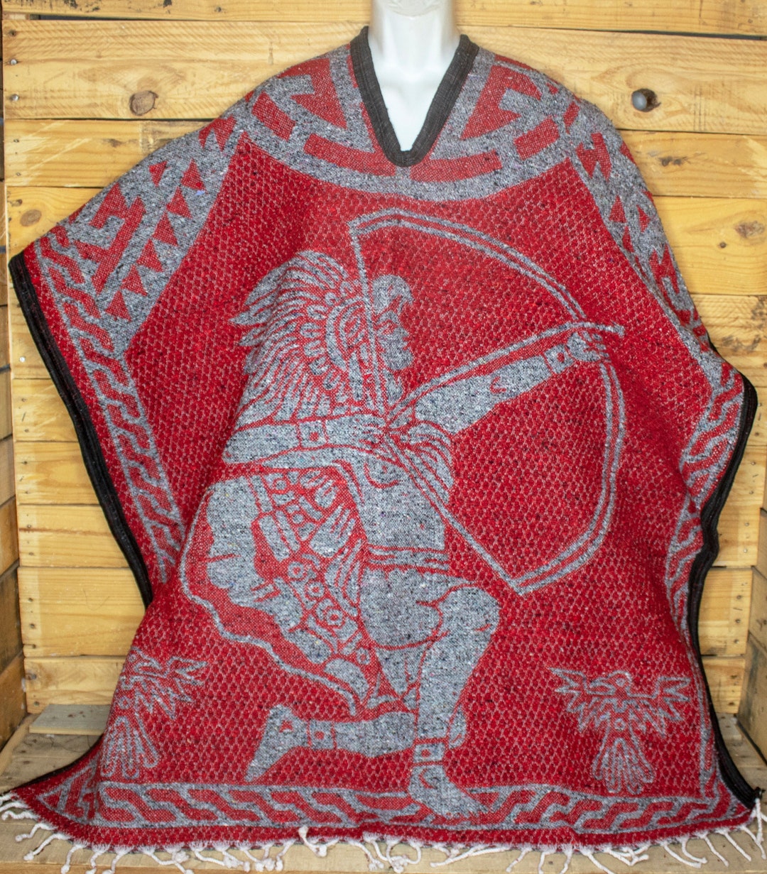 Mexican Sol Azteca Wrrior AZTEC CALENDAR Double Sided Reversible Mexico ...