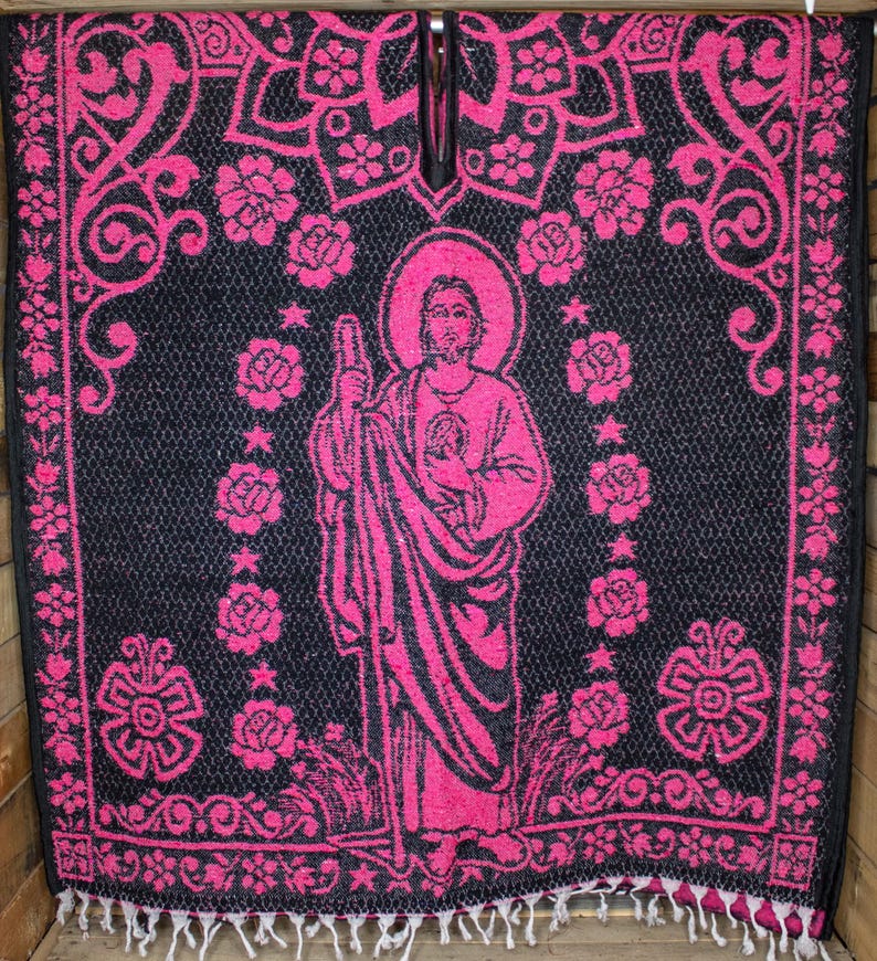 San Judas VIRGEN De GUADALUPE Virgin Mary St Jude 2 Sided Mexican ...
