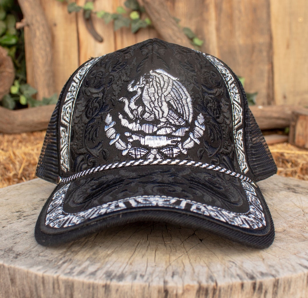 MEXICO Mexican Eagle EMBROIDERED SNAPBACK Adjustable Hat Trucker Cap - Etsy