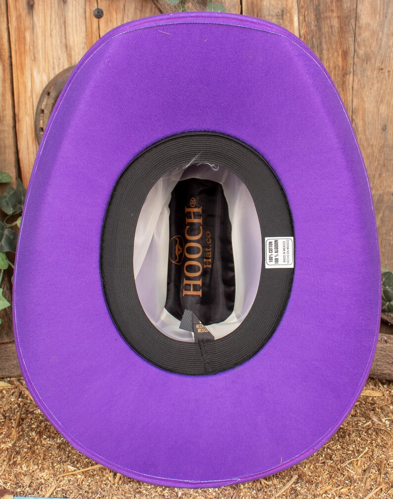 WOMENS Purple FELT Western Rodeo Cowboy Hat SOMBRERO Texana - Etsy