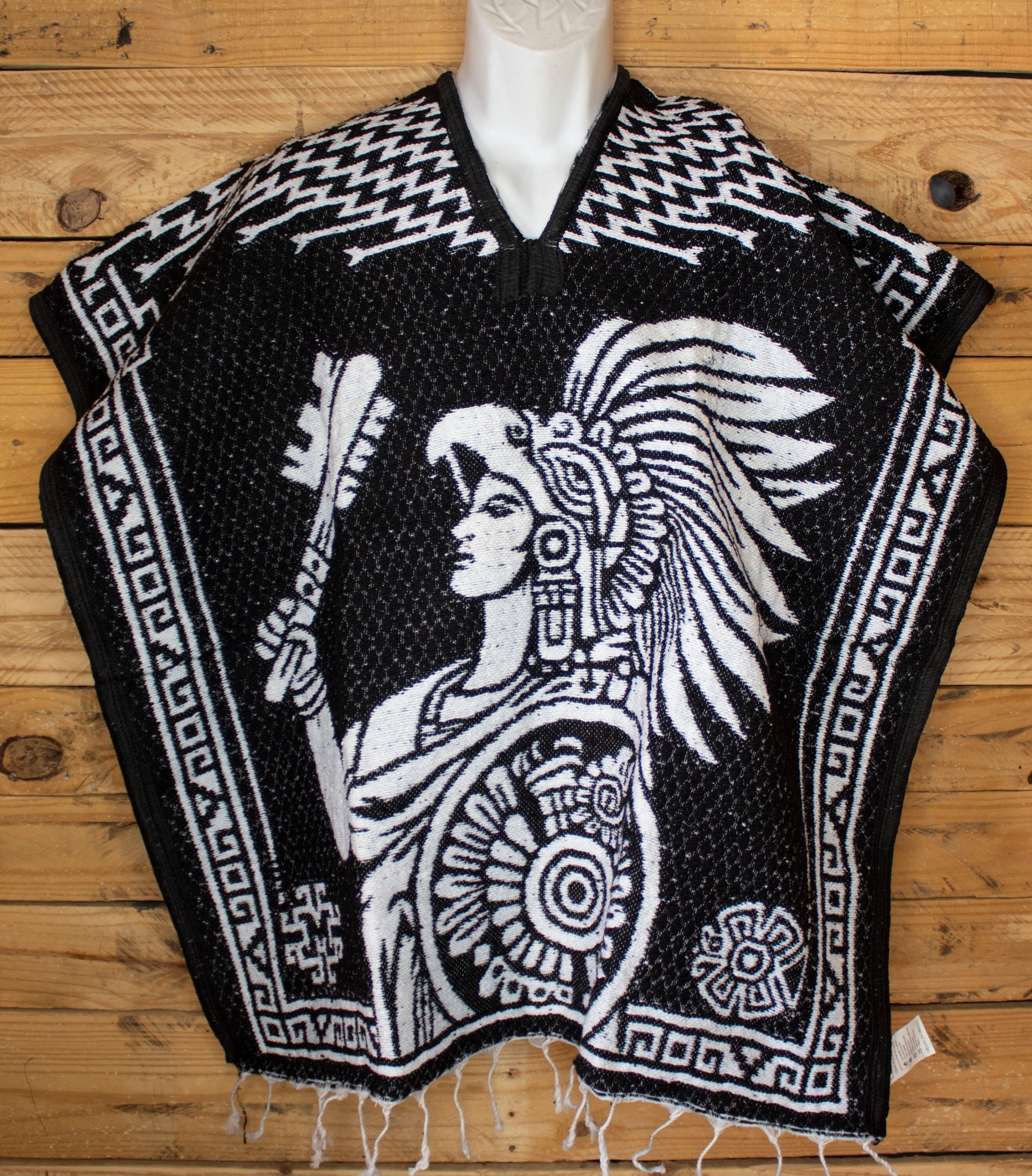Aztec Poncho Costume - Etsy UK