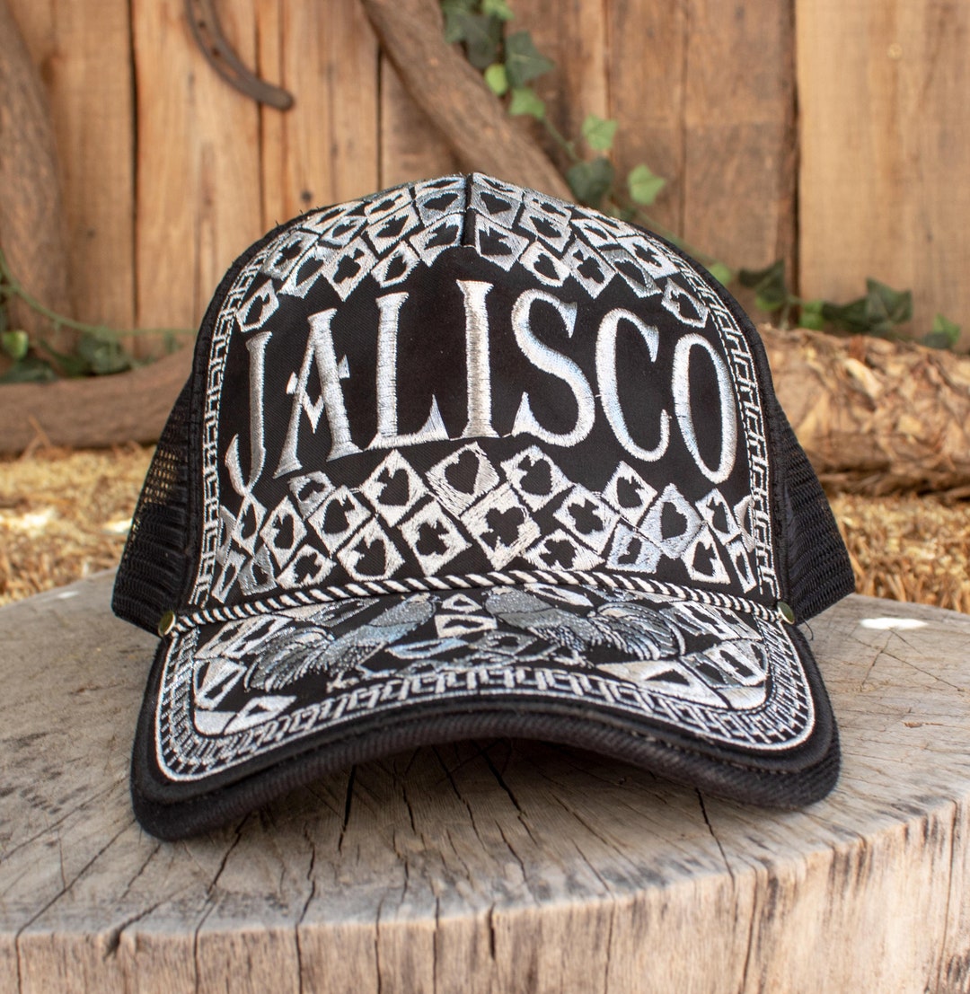 JALISCO ROOSTER Embroidered Gallo Western Rodeo HAT Adjustable Trucker ...