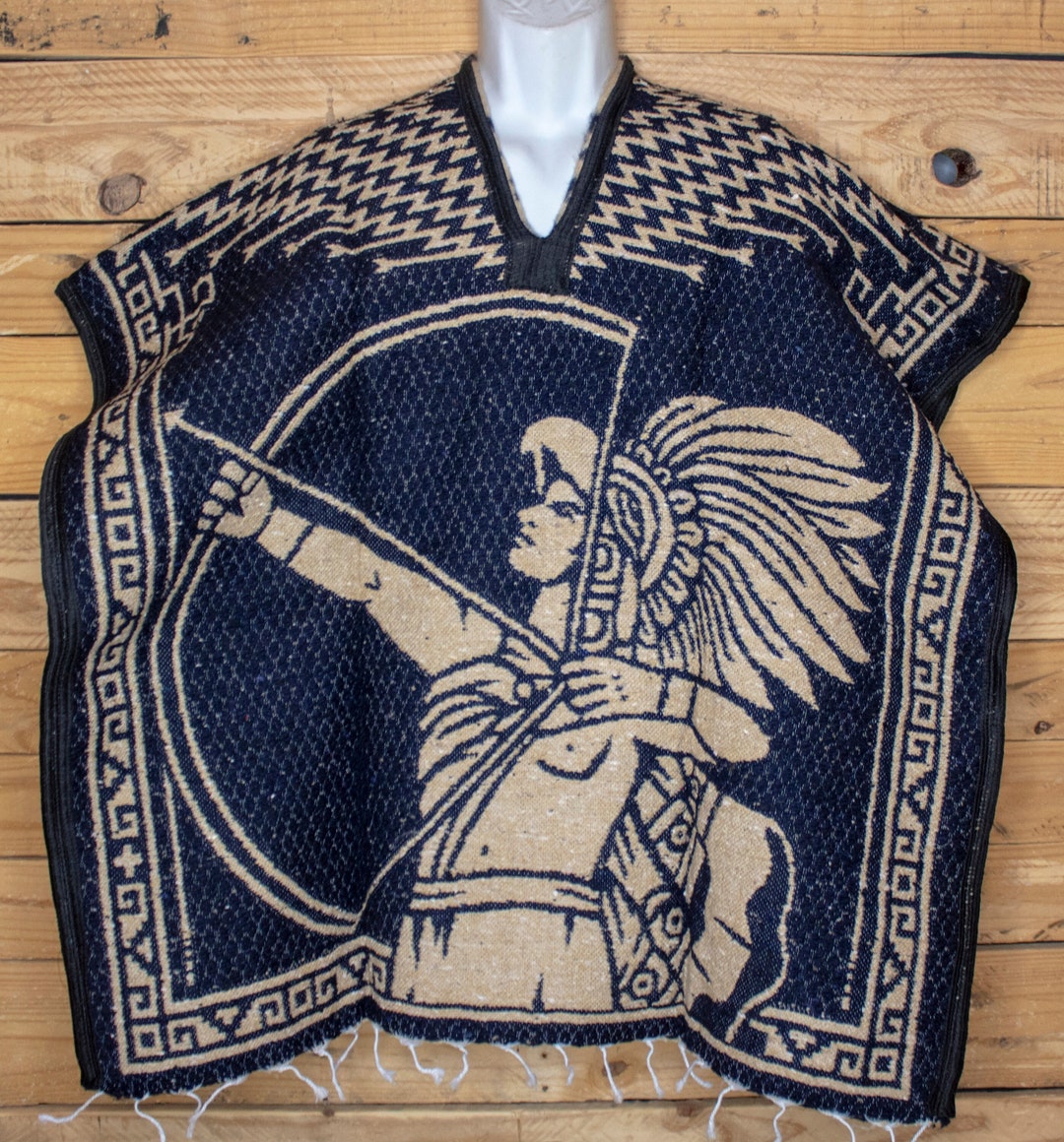 CHILDRENS YOUTH Kids AZTEC Warrior Popocatépetl Azteca 2 Sided ...