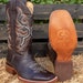 MENS Deer Skin LEATHER COWBOY Western Rodeo Square Toe Boots - Etsy