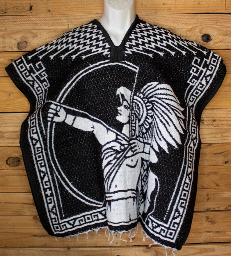 CHILDRENS YOUTH Kids AZTEC Warrior Popocatépetl Azteca 2 Sided ...