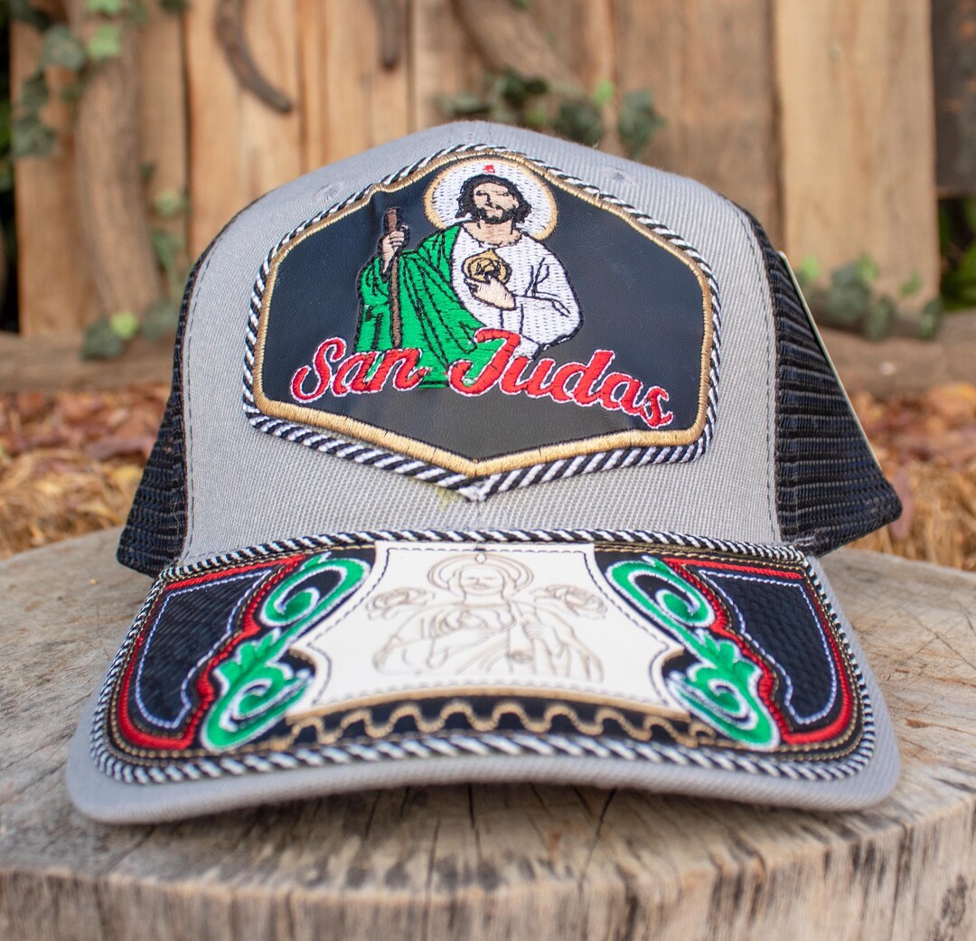 SAN JUDAS St Jude Embroidered SNAPBACK Adjustable Hat Trucker Cap - Etsy