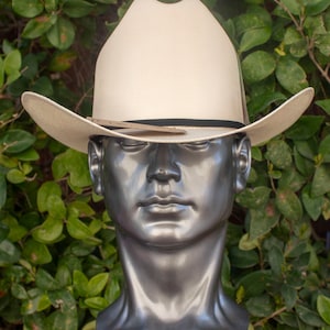 MENS 1000x Natural STRAW Western Cowboy Hat With Feather SOMBRERO De ...