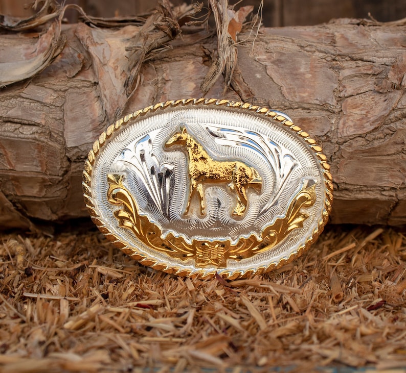 CHILDRENS TODDLER YOUTH Western Cowboy Horse Mini Belt Buckle - Etsy