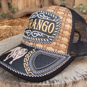DURANGO MEXICO Bull Toro Embroidered Western Rodeo HAT Adjustable ...