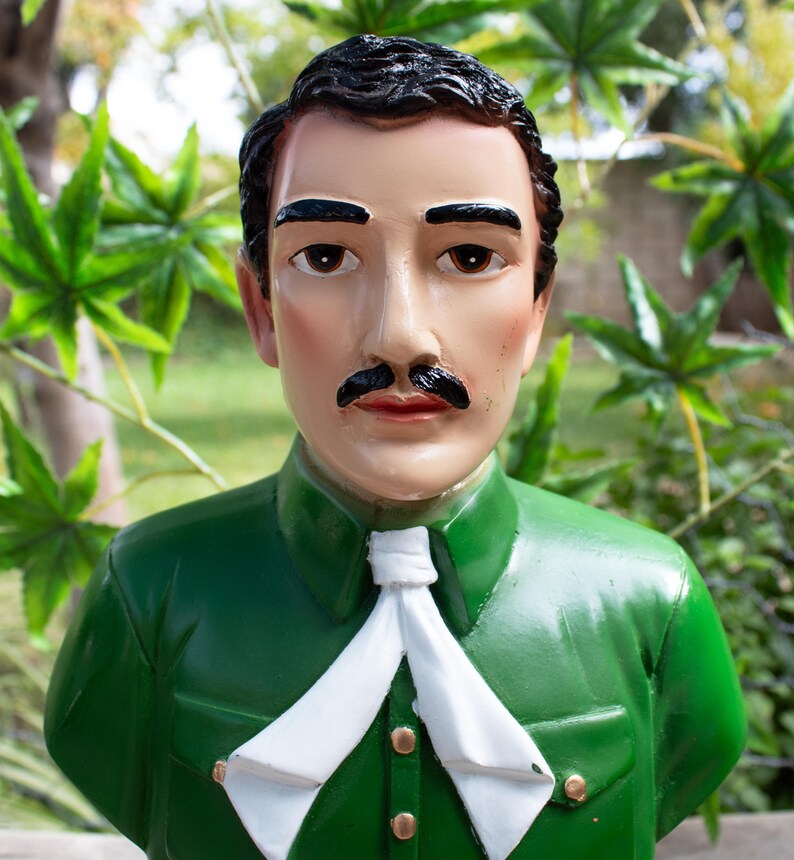 JESUS MALVERDE Santo Narco Saint Sinaloa Lucky Statue Estatua - Etsy