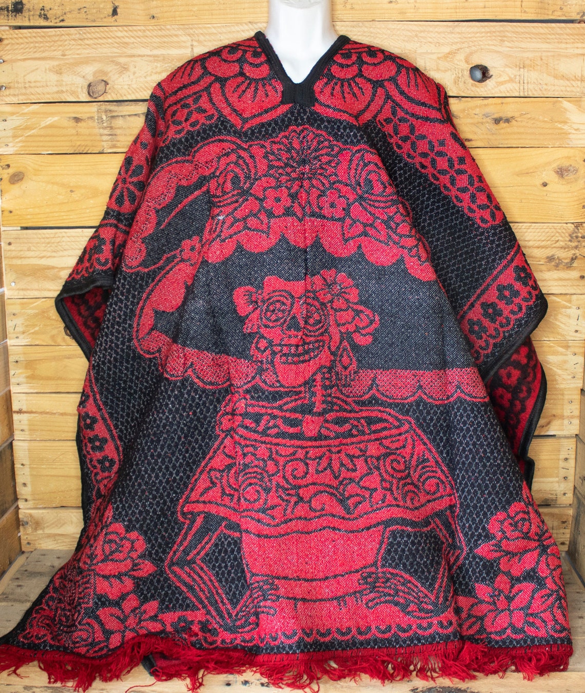 Dia De Los Muertos La Catrina Day of the Dead Mexican Calavera Double ...