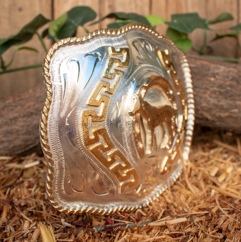 HORSE CABALLO MARIACHI Horseshoe Engraved Cowboy Western Belt Buckle - Etsy