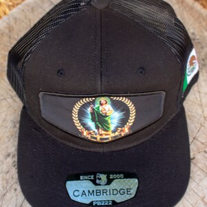 SAN JUDAS St Jude Embroidered Patch SNAPBACK Adjustable Hat Trucker Cap ...