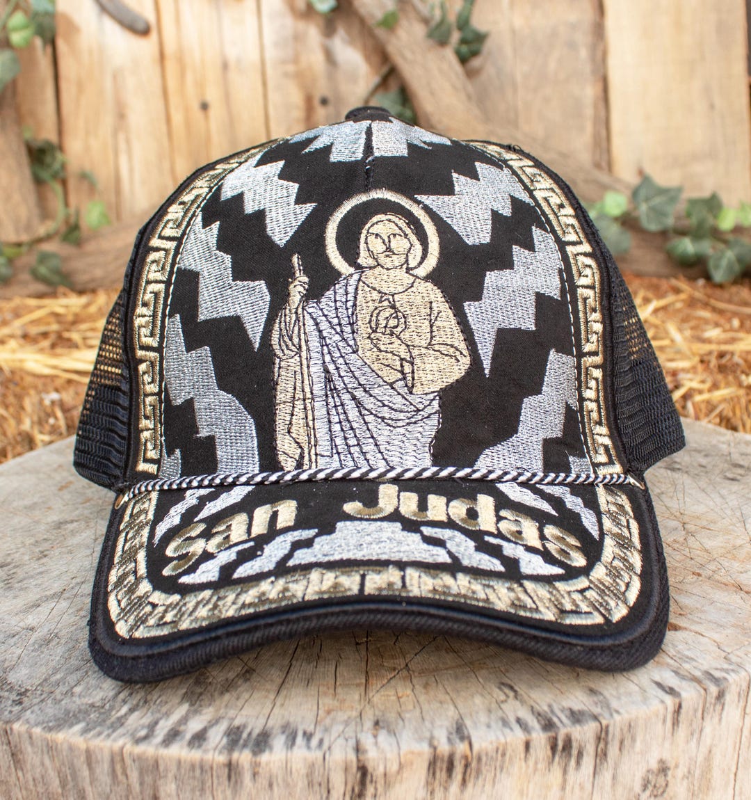 SAN JUDAS St Jude Embroidered SNAPBACK Adjustable Hat Trucker Cap - Etsy