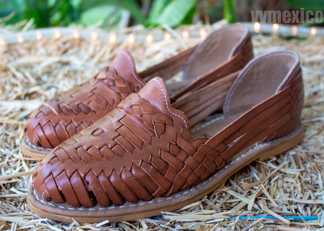 New WOMENS MEXICAN SANDALS Leather Shoe Huarache Handmade - Etsy