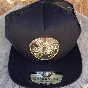 EL CENTENARIO Gold Plaque SNAPBACK Adjustable Hat Trucker Cap - Etsy