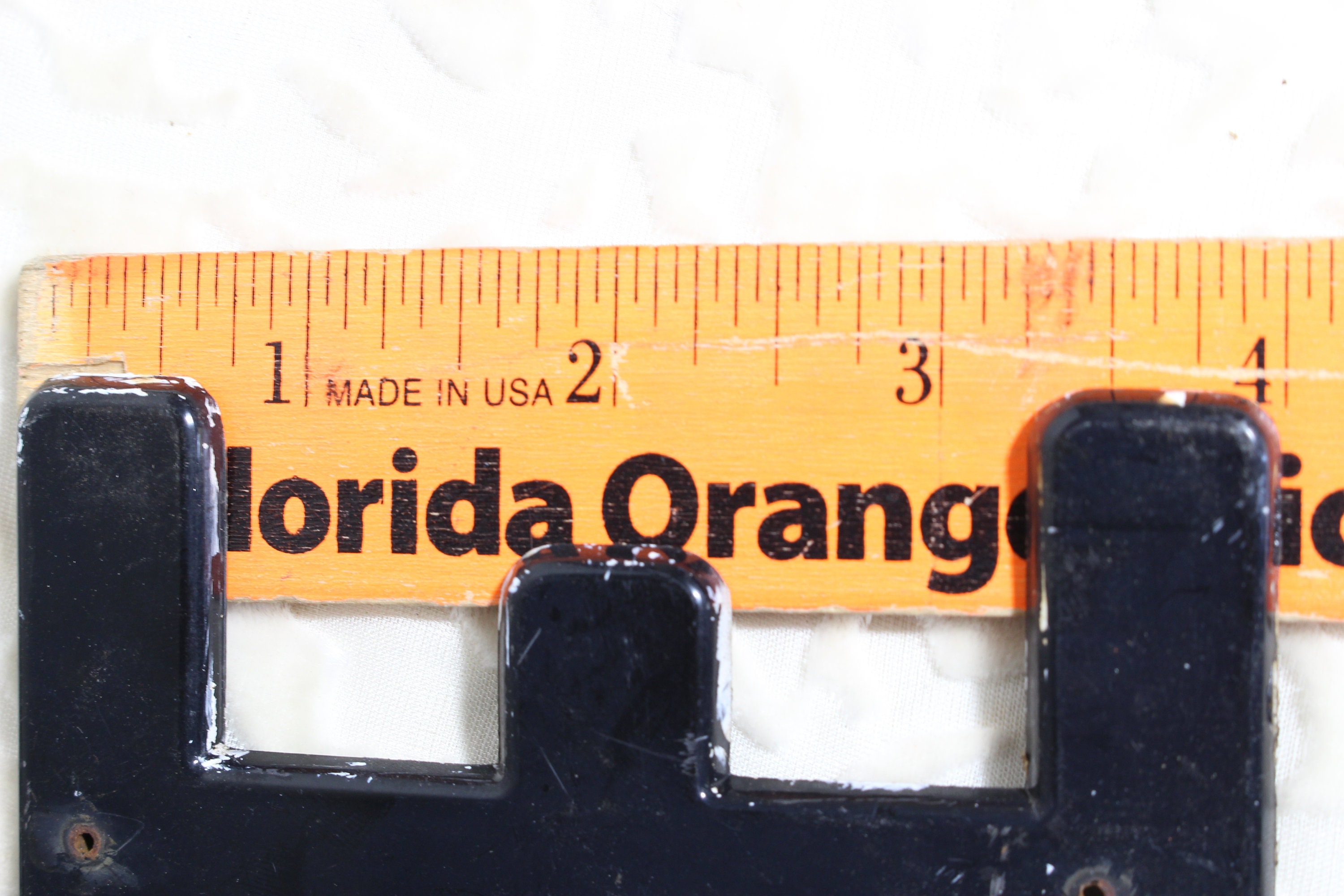 Black Plastic Letters, 4 Sign Letters Assorted Lettering, Salvage ...