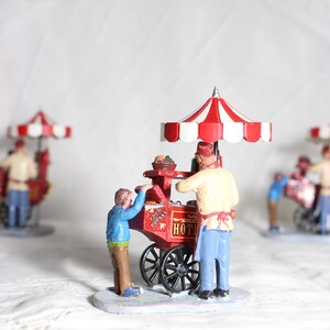 Lemax HOT DOG CART 12932 Christmas Village Accessories Figurine - Etsy