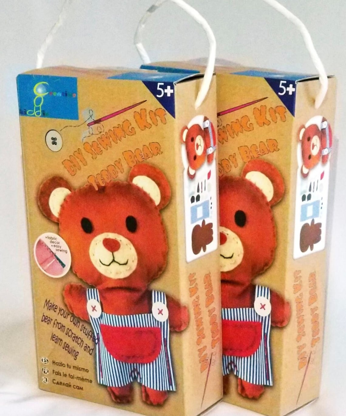 Teddy Bear Sewing Kit for Kids Girls and Boys Sewing Kits Projects ...