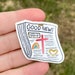 The Good News Newspaper Mini Vinyl Die Cut Sticker Faith Sticker ...