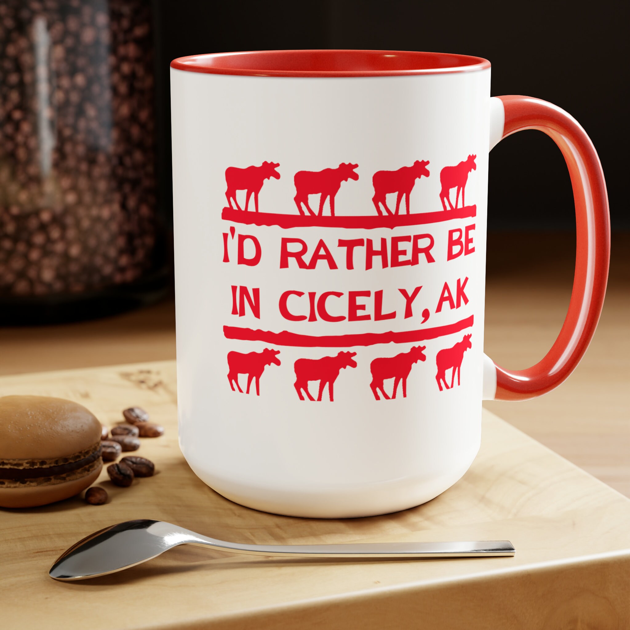 Northern Exposure, 'i'd Rather Be in Cicely, AK' 15 Oz Coffee Mug ...