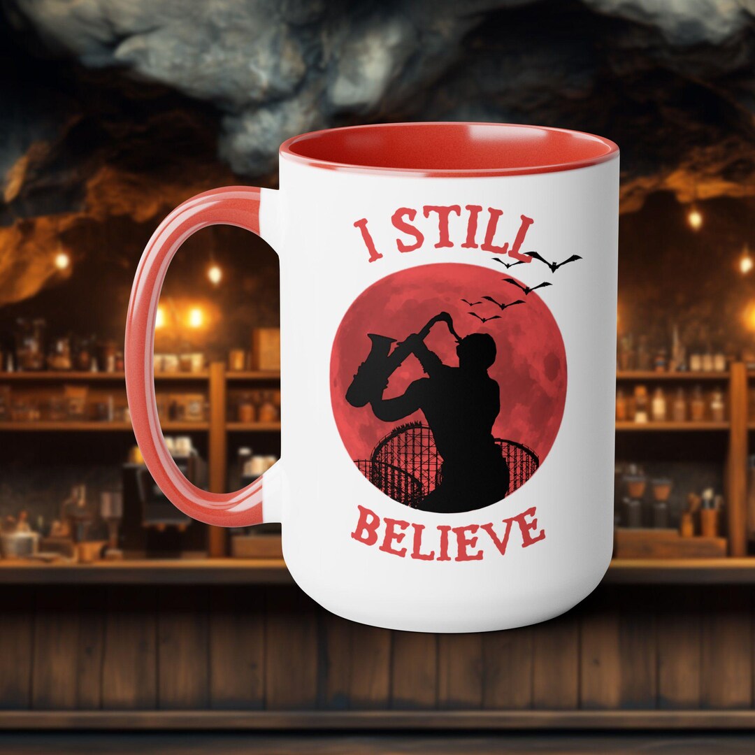Vintage Lost Boys Saxophone Man 15 Oz Coffee Mug - Retro 80s Horror ...