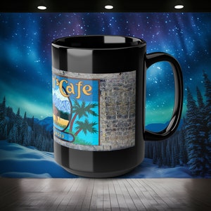 As Seen on Northern Exposure, Roslyn's Cafe Mural Mug 15oz, Cicely ...