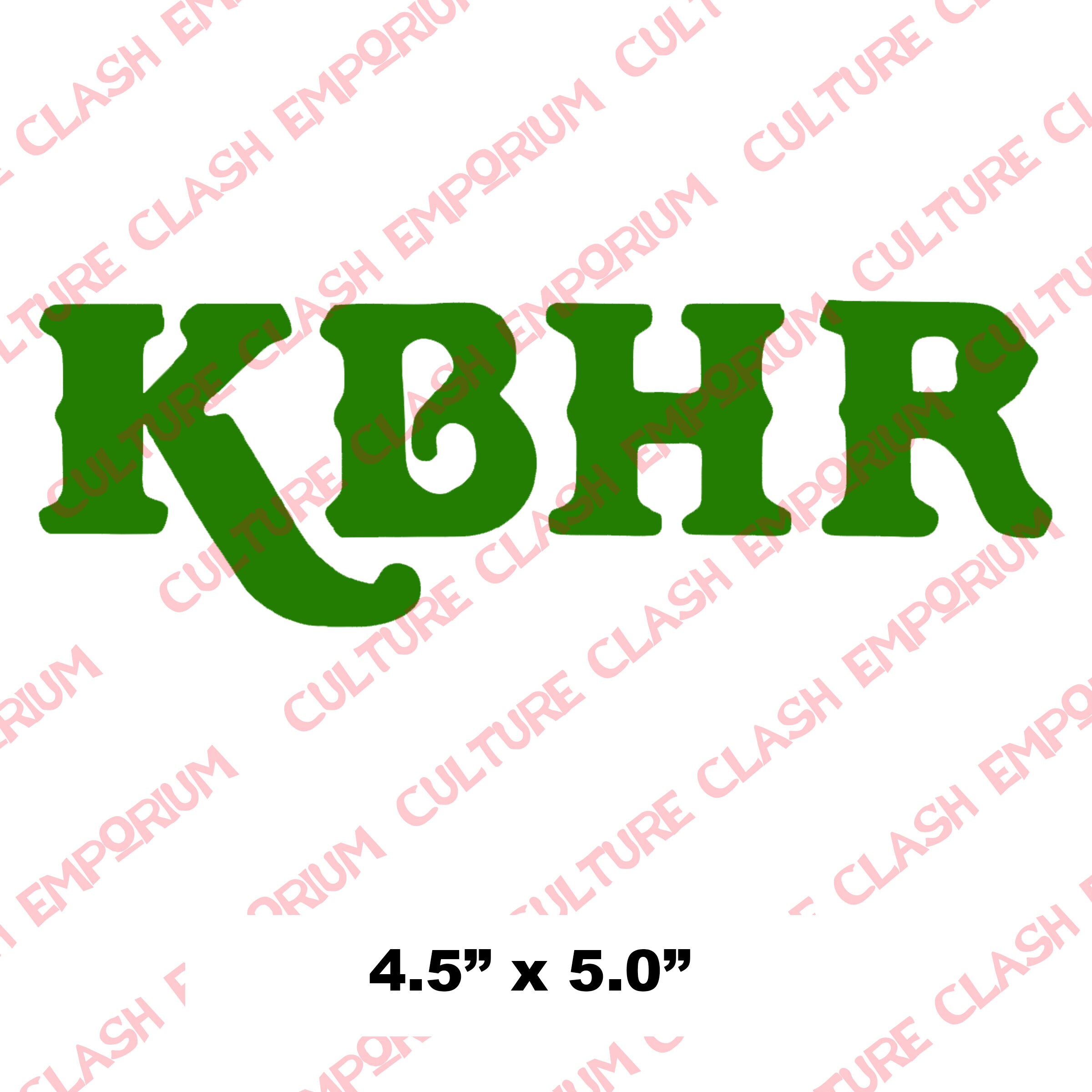 Northern Exposure 'KBHR' Radio Station Call Letters - Etsy
