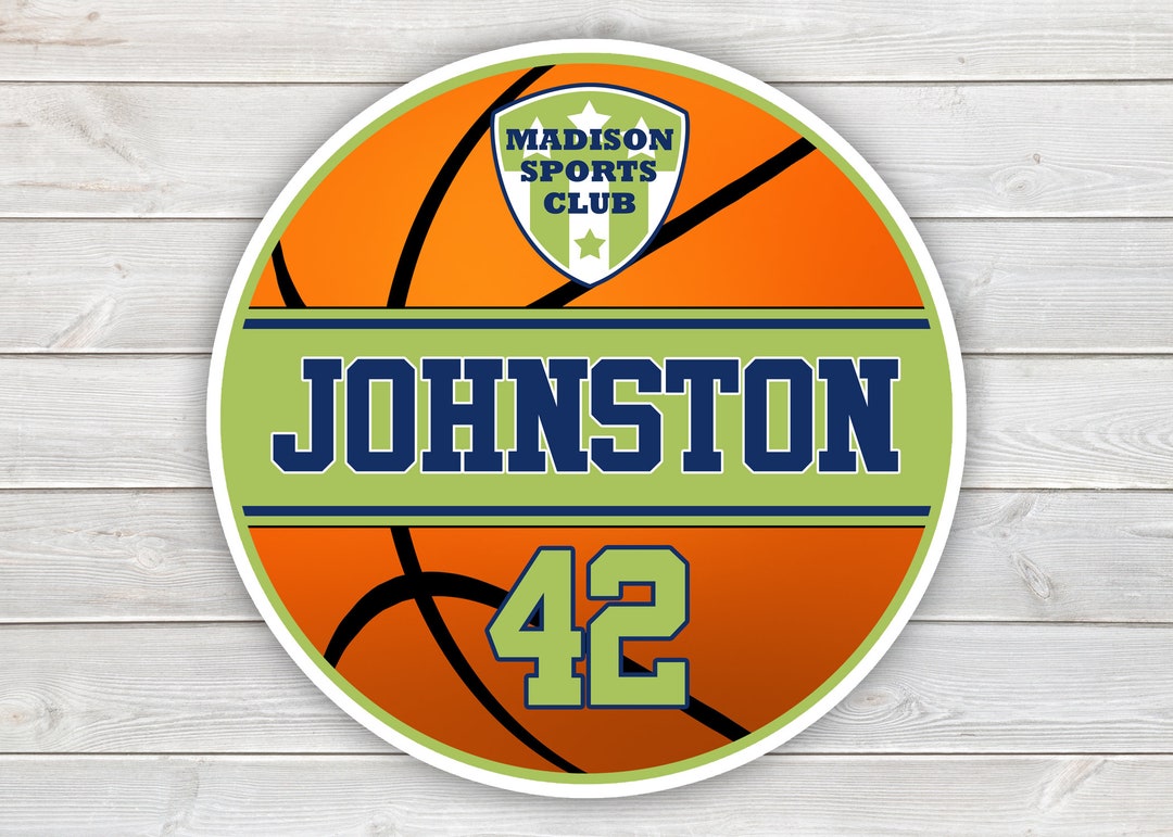 PRINTED Basketball Sign - Laminated Tournament Team Door Hanger ...