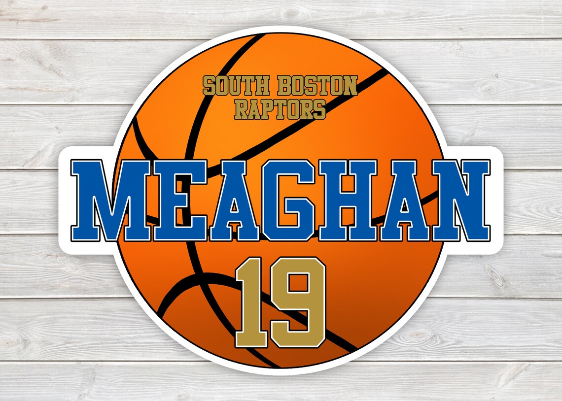 PRINTED Basketball Tournament Hotel Door Sign Printed Laminated Team ...