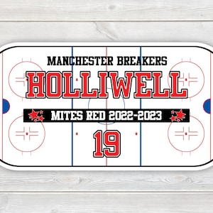 PRINTED Ice Rink Hotel Door Sign for Hockey Tournaments Printed ...