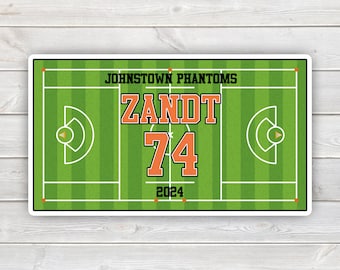 PRINTED Baseball Tournament Hotel Door Sign Laminated Team Door Hanger ...