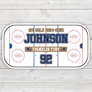 PRINTED Ice Rink Hotel Door Sign for Hockey Tournaments - Printed ...