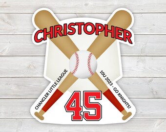Custom Baseball Tournament Sign DIGITAL FILE Crossbones Door Hanger ...