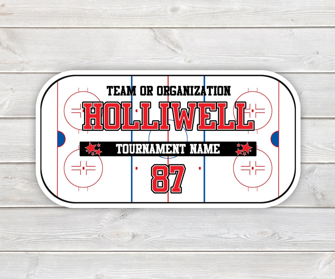 PRINTED Ice Rink Hotel Door Sign for Hockey Tournaments - Printed ...