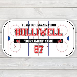 PRINTED Ice Rink Hotel Door Sign for Hockey Tournaments Printed ...