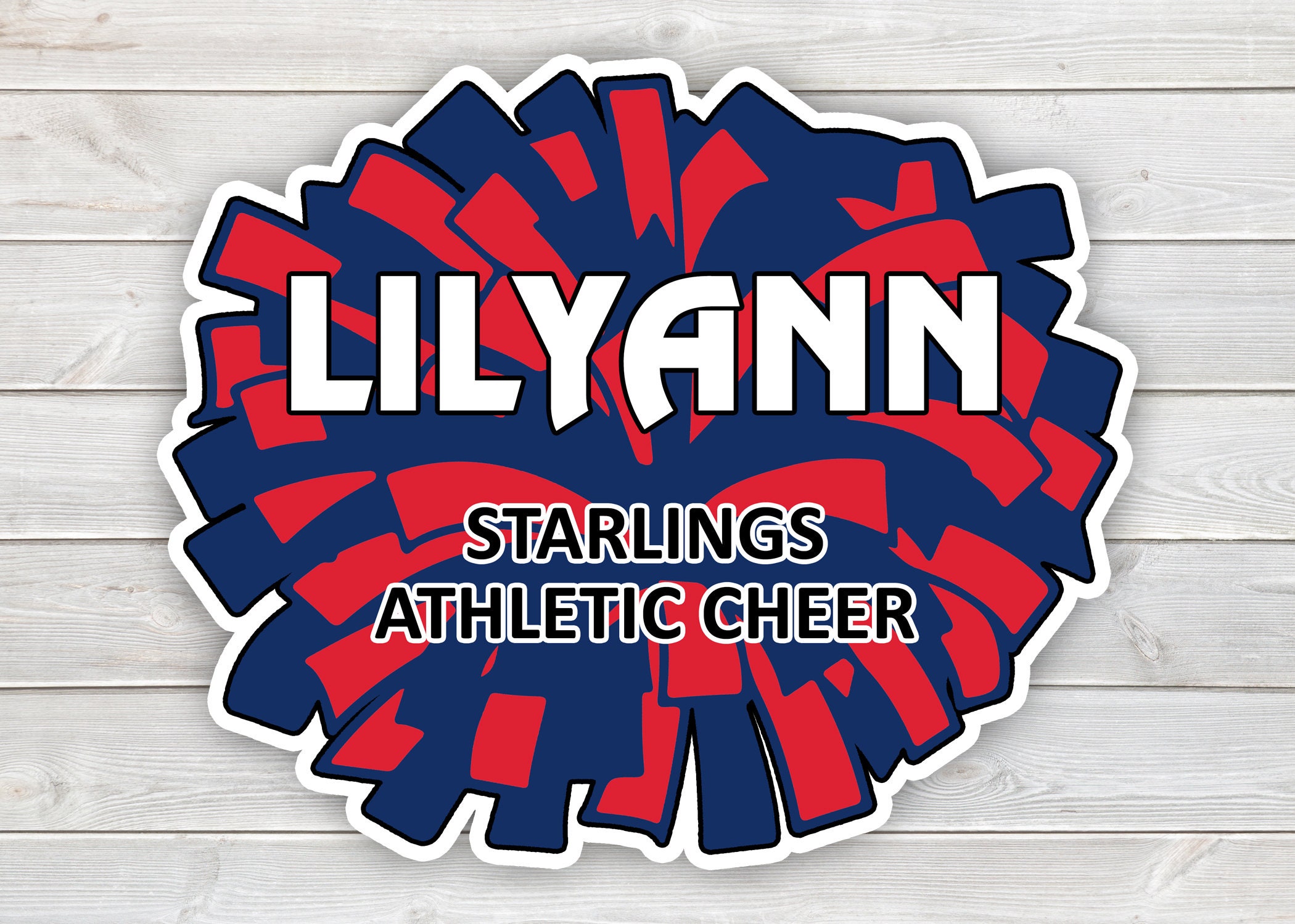 PRINTED Cheer Team Hotel Door Sign for Competitions Pom Laminated ...