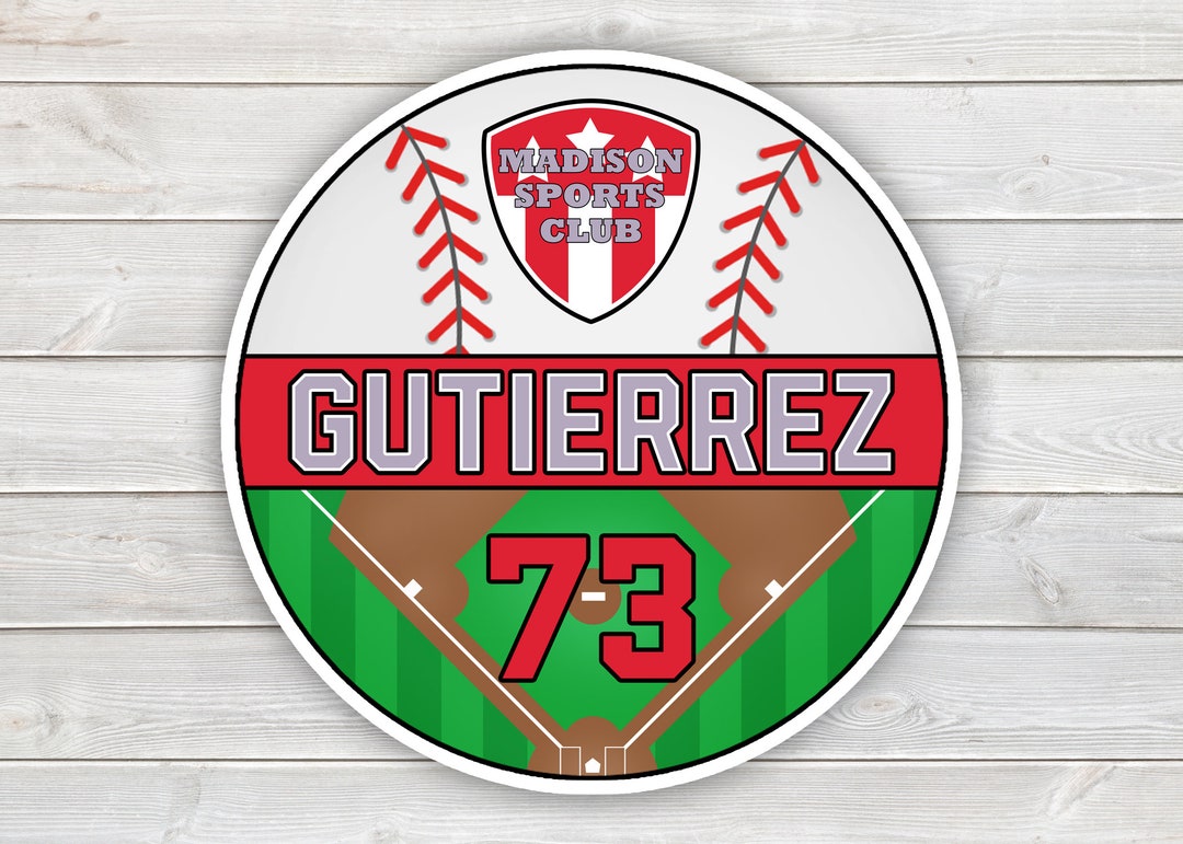 PRINTED Baseball Door Sign - Baseball Field and Ball Tournament ...