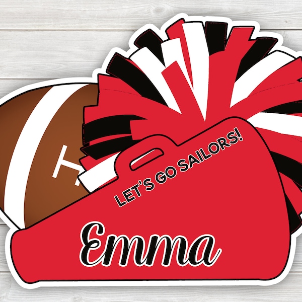 Football Cheer Signs - Etsy