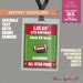 Football Party All Star Pass Printable Insert Football Birthday ...
