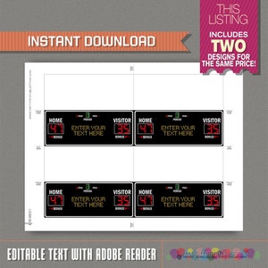 Basketball Tent Cards - Basketball Party Place Cards - Basketball Party ...