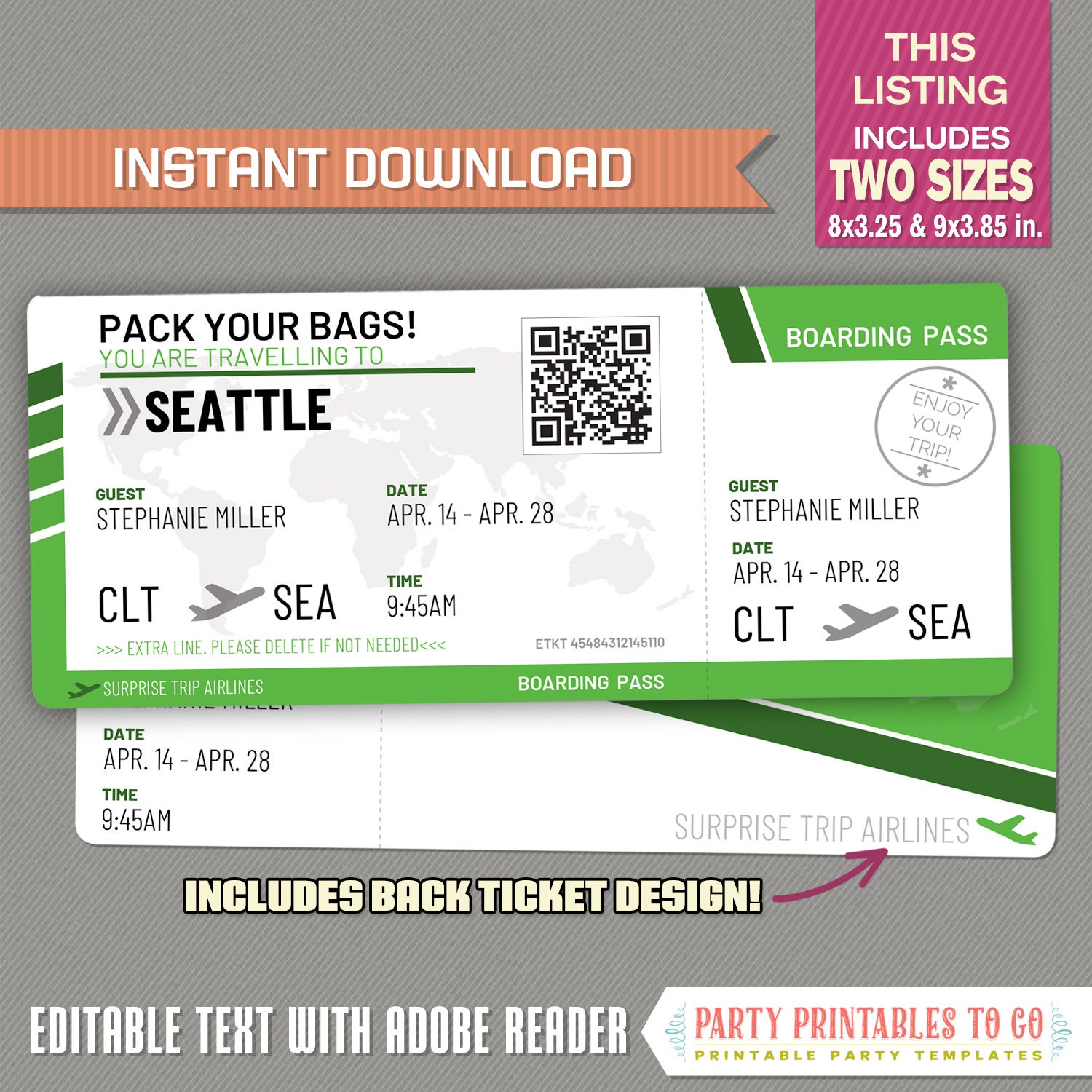 Go Air Boarding Pass