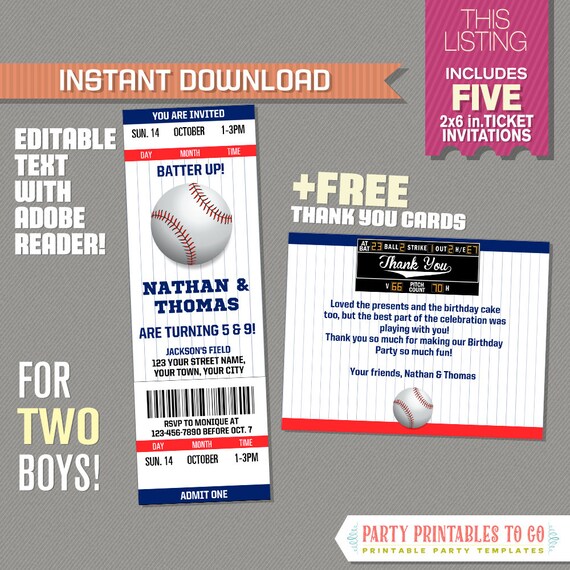 Baseball Ticket Template Free Download Collection