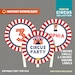 Circus Labels Carnival Circle Labels Carnival Party - Etsy