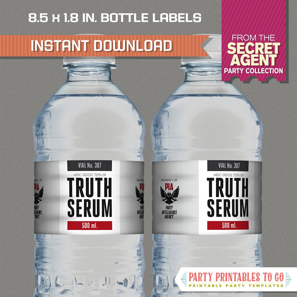 Truth Serum Label