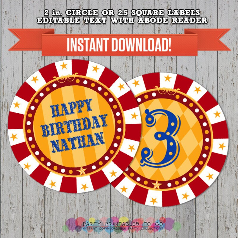 PartyPrintables2go - Etsy