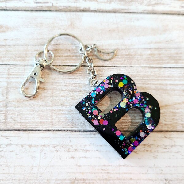 Alphabet Keychain - Etsy