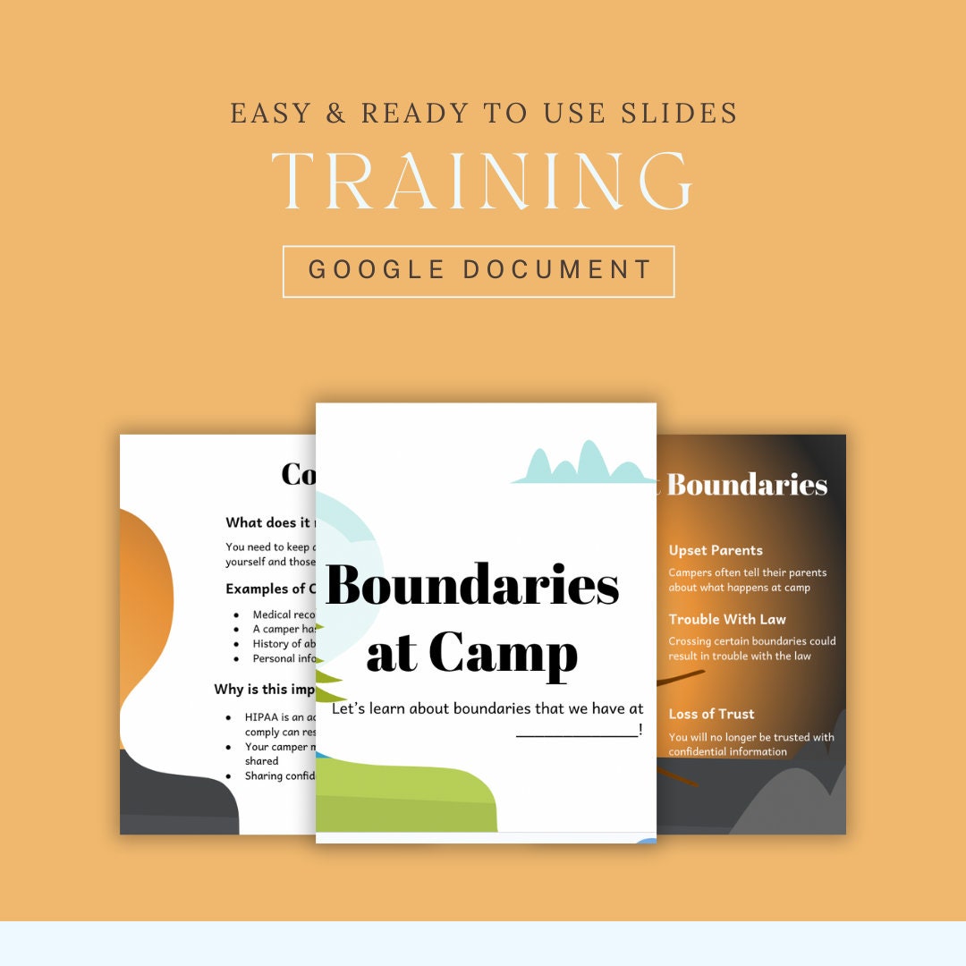 Camp Counselor Boundaries Training: A Must-have Toolkit for a ...
